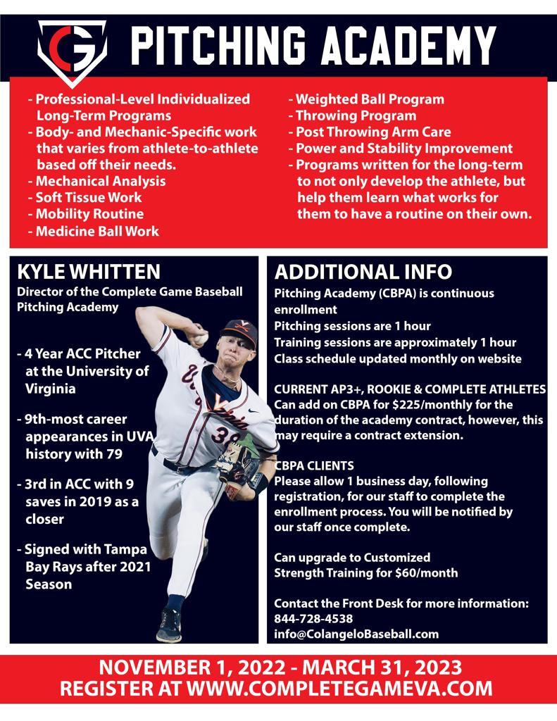 CG Pitching Academy - Stars Showcase Baseball